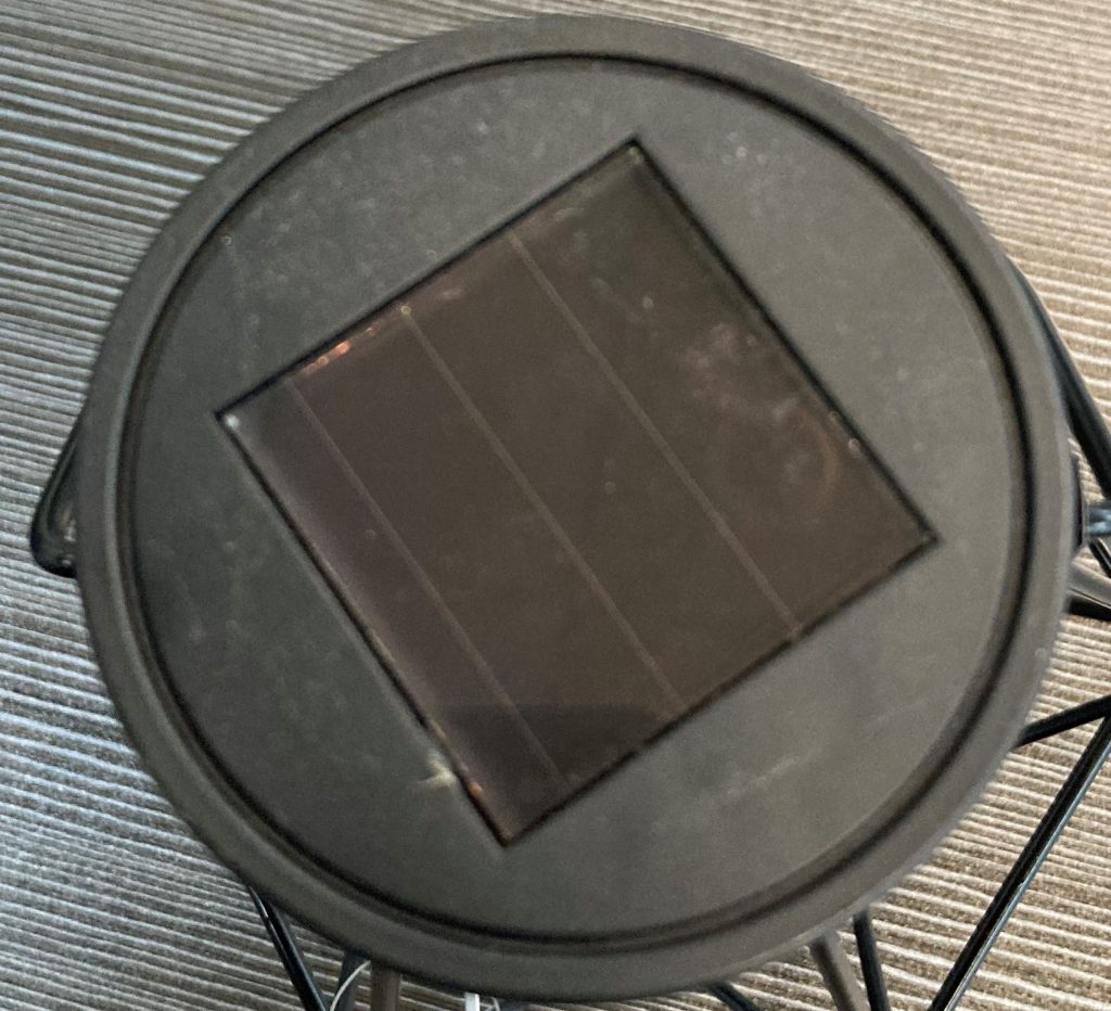 Streetwize Geometric Caged Solar Lantern - Camping International